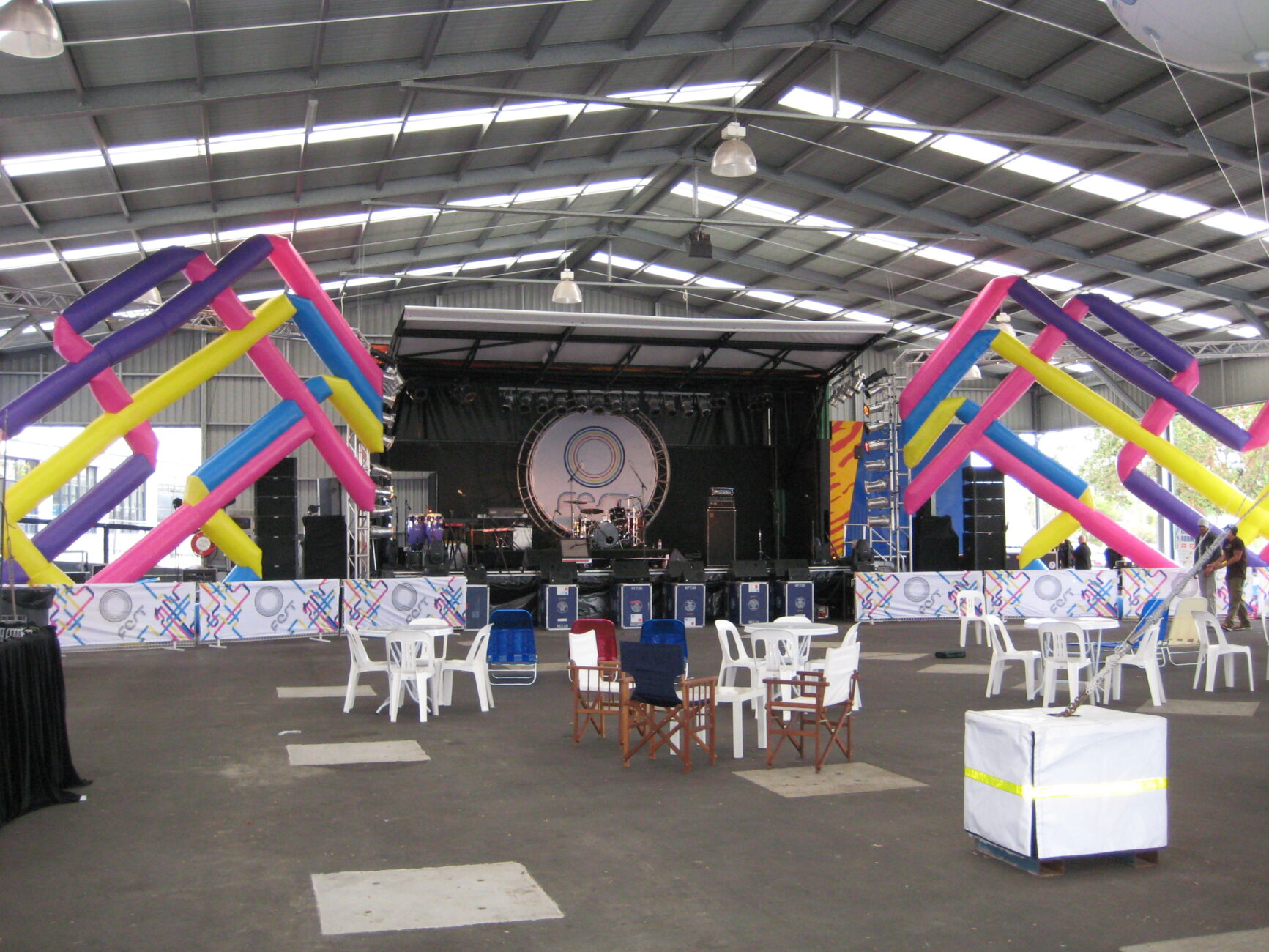 Woodchop Arena - Melbourne Showgrounds