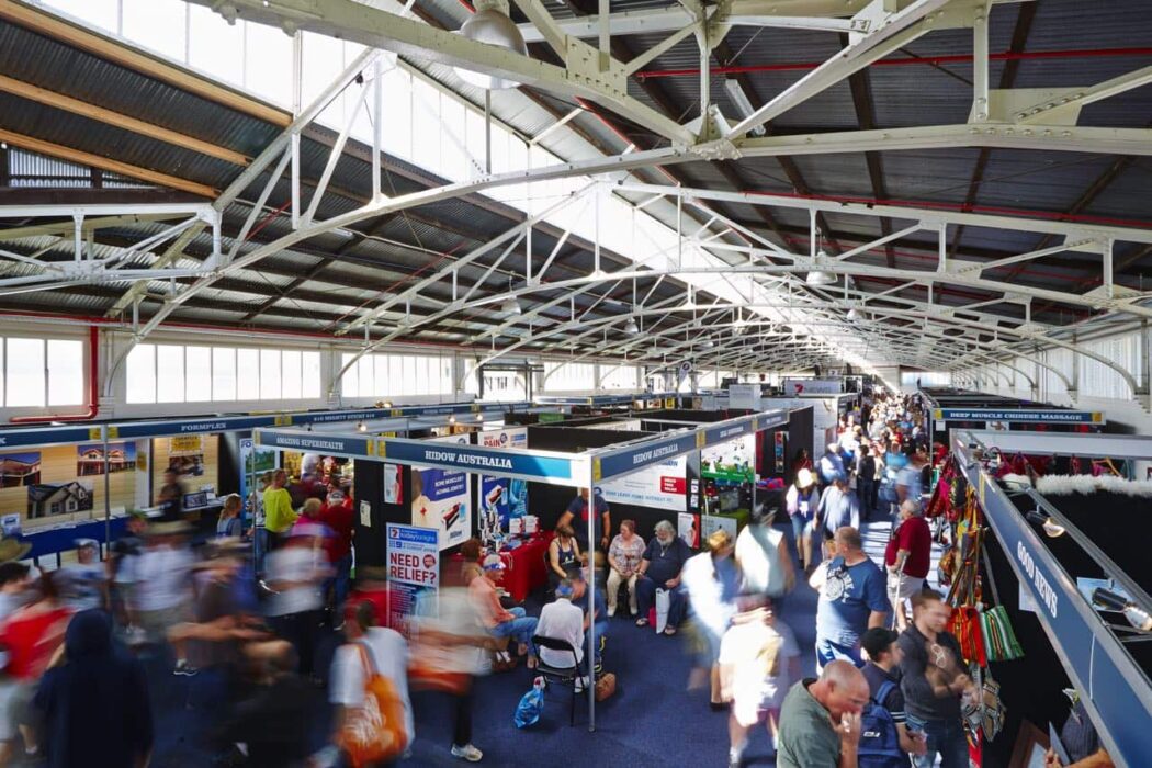 Trade Show event space hire Melbourne - Melbourne Showgrounds