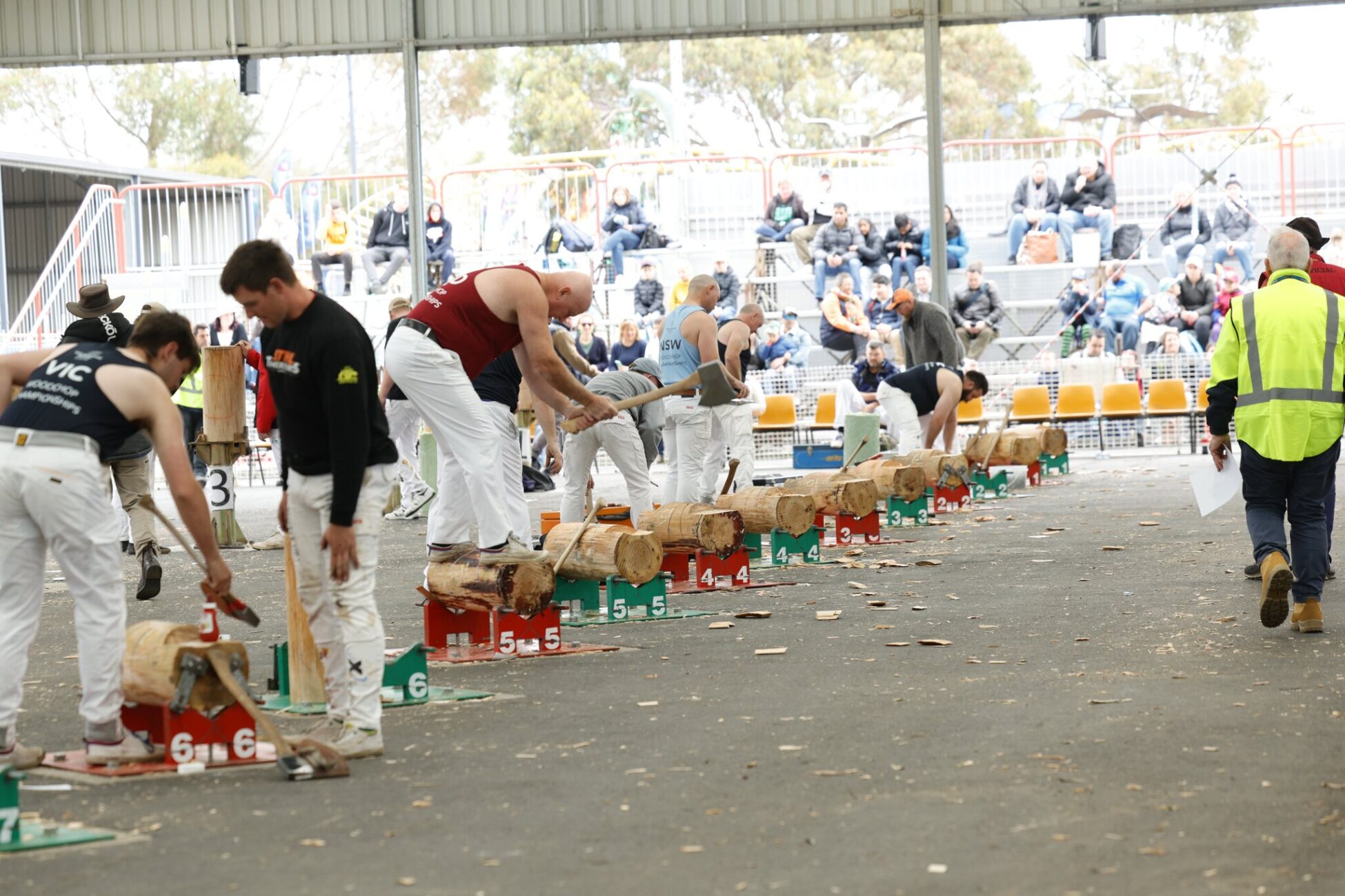 Woodchop Arena - Melbourne Showgrounds
