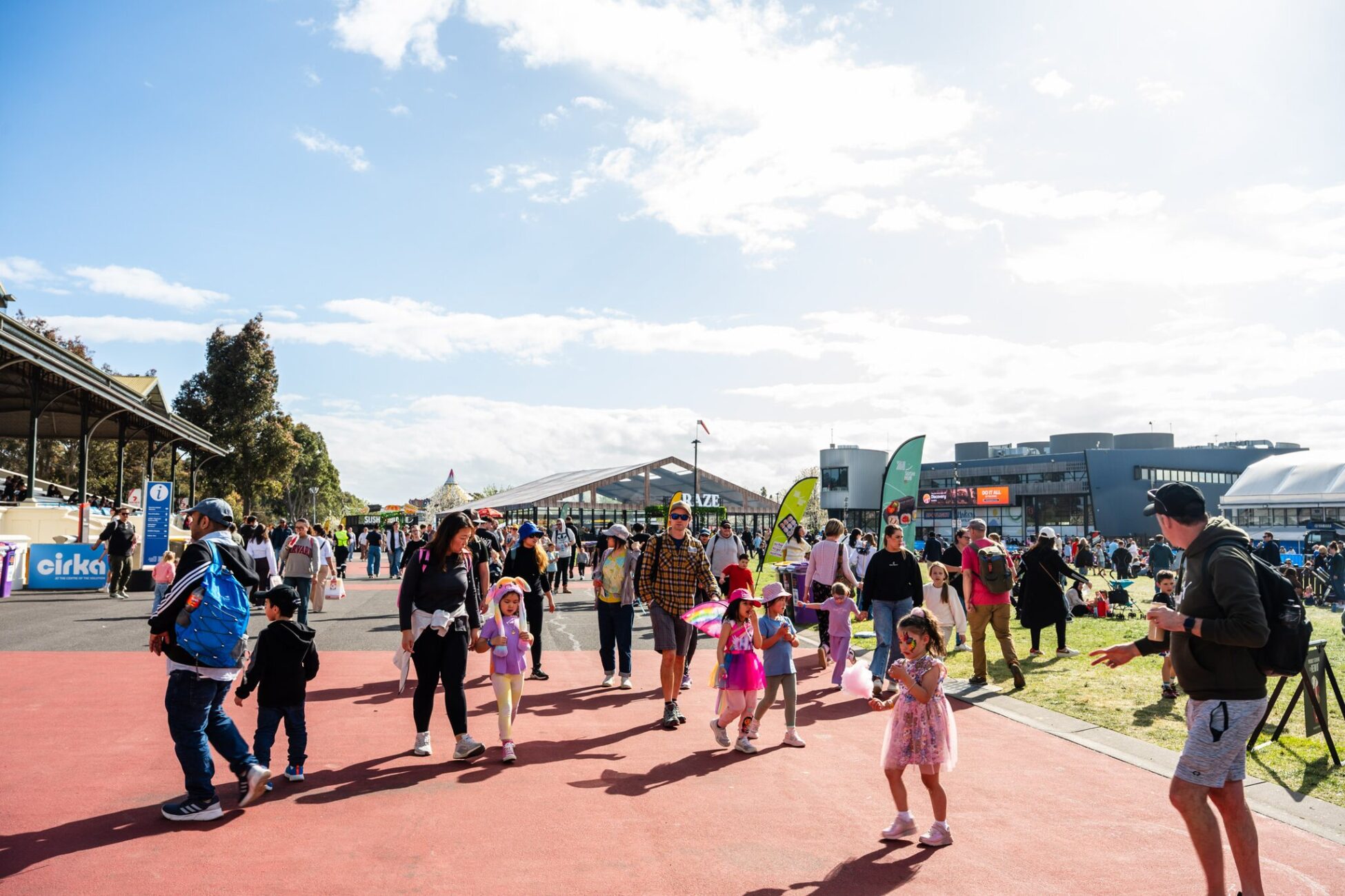 Outdoor Event space Melbourne - Melbourne Showgrounds