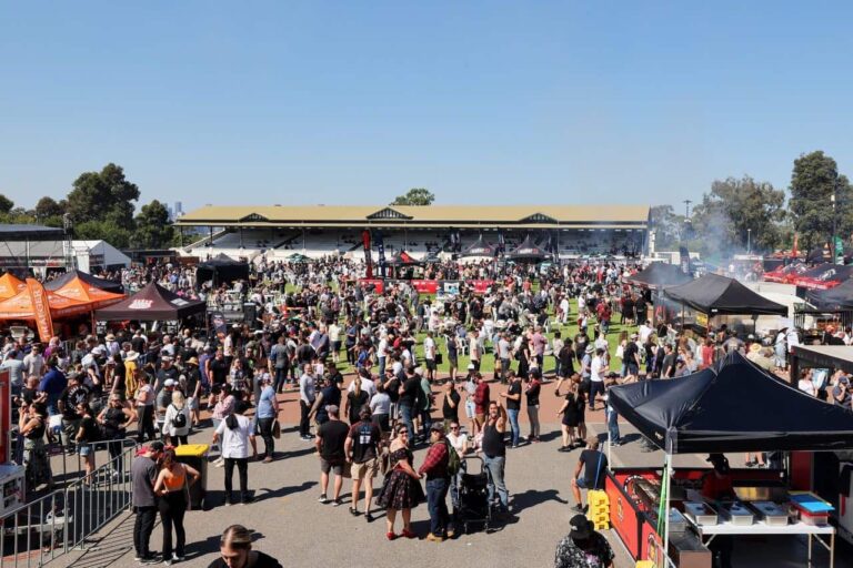 Town Square & Grandstand - Melbourne Showgrounds