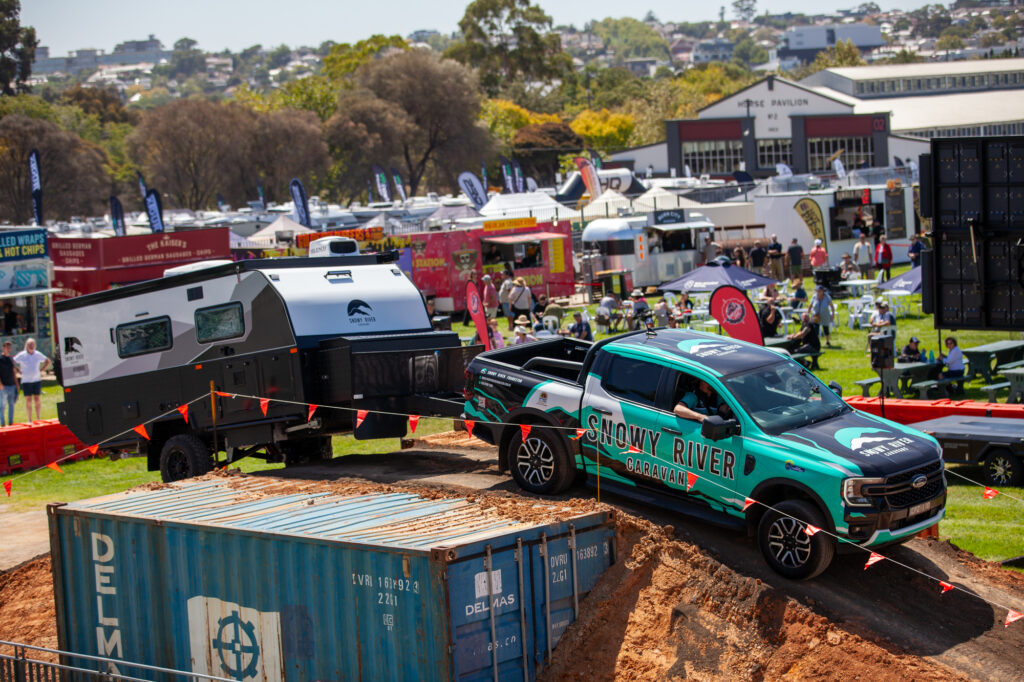 Melbourne Showgrounds: Playing host to the biggest caravan show ever